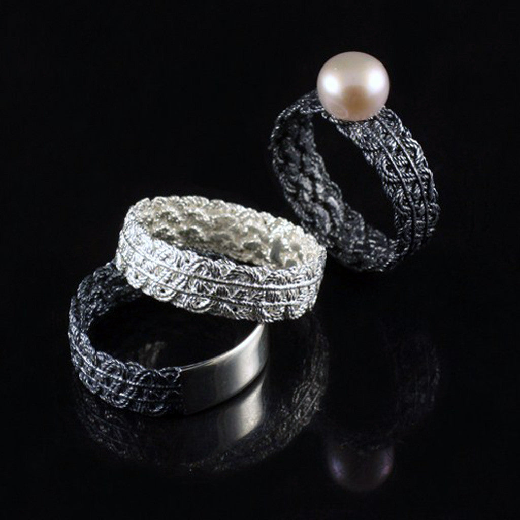 Lace rings – rebecca little jewellery